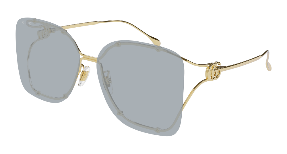 Gucci Sunglass Woman Gold Grey GG1713SA-001 – Sedgars SA
