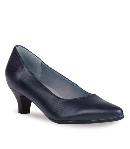 Froggie Womens Lea Waxy Heels In Navy – Sedgars SA