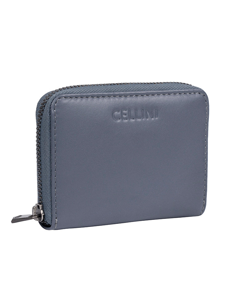 Cellini Diva Tuscany Mini Zip Around Purse Grey – Sedgars SA