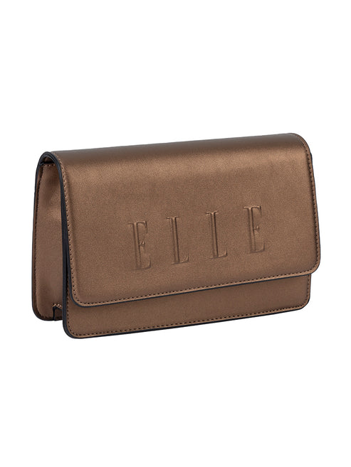 Elle Broadway Flapover Sling In Gold – Sedgars SA