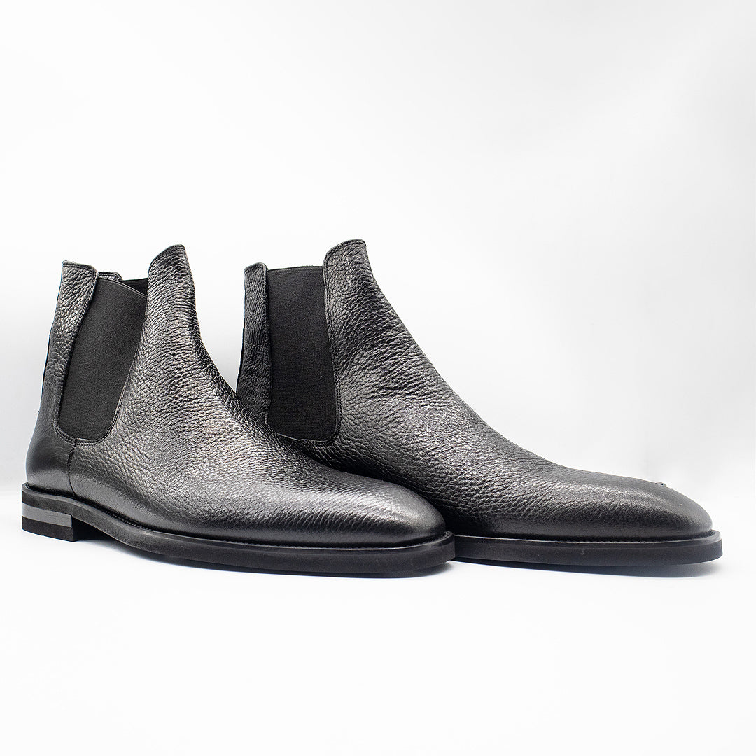 Zerga Delos-Boot Leather Shoe Black – Sedgars SA