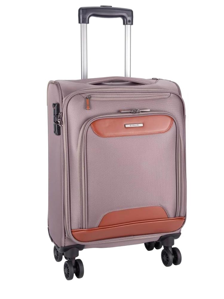 Cellini Monte Carlo Soft Trolley Case In Mink – Sedgars SA