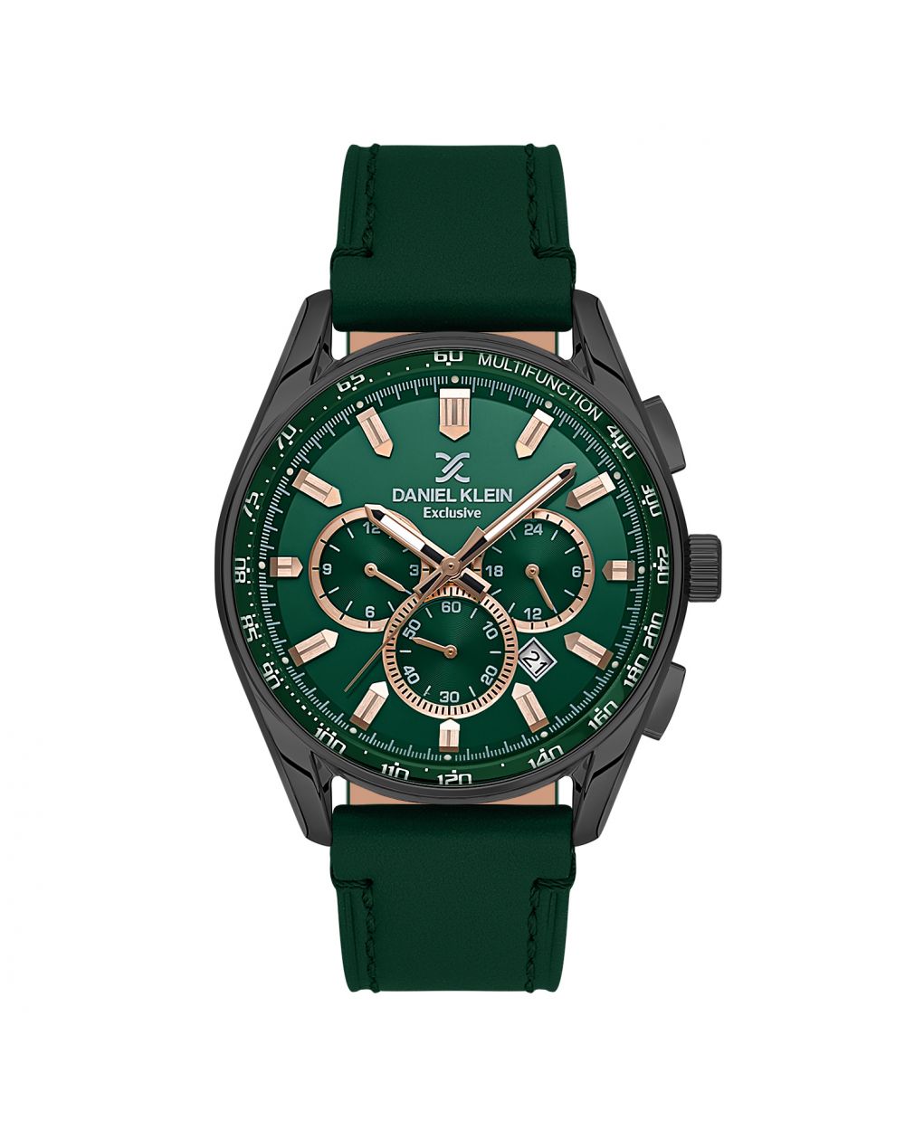 Daniel Klein Men`s 3 Dial Green Watch – Sedgars SA