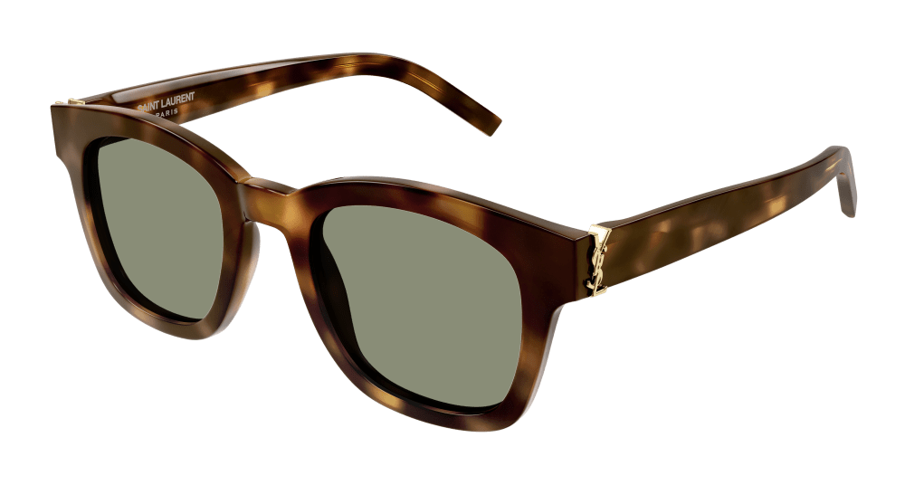 Saint Laurent Sunglasses Unisex Havana Green Sl M124-002 – Sedgars SA