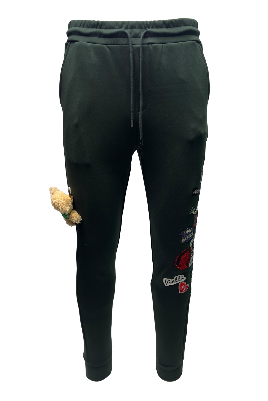 Vialli mens Kithenb Olive track pants – Sedgars SA